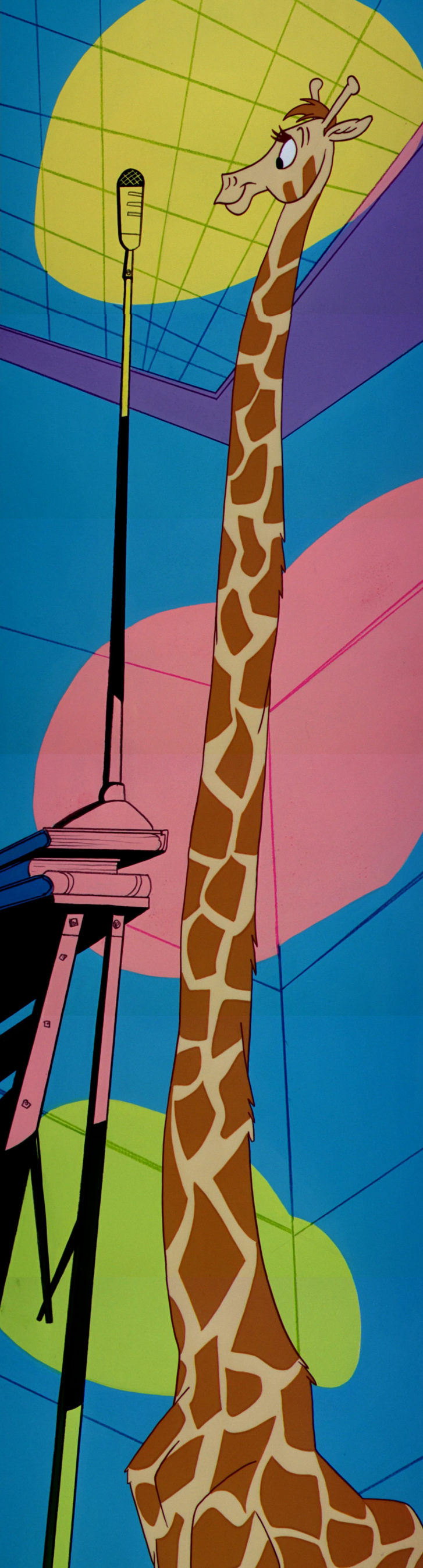 The Lovely Background Art in Nelly's Folly - cartoon milk